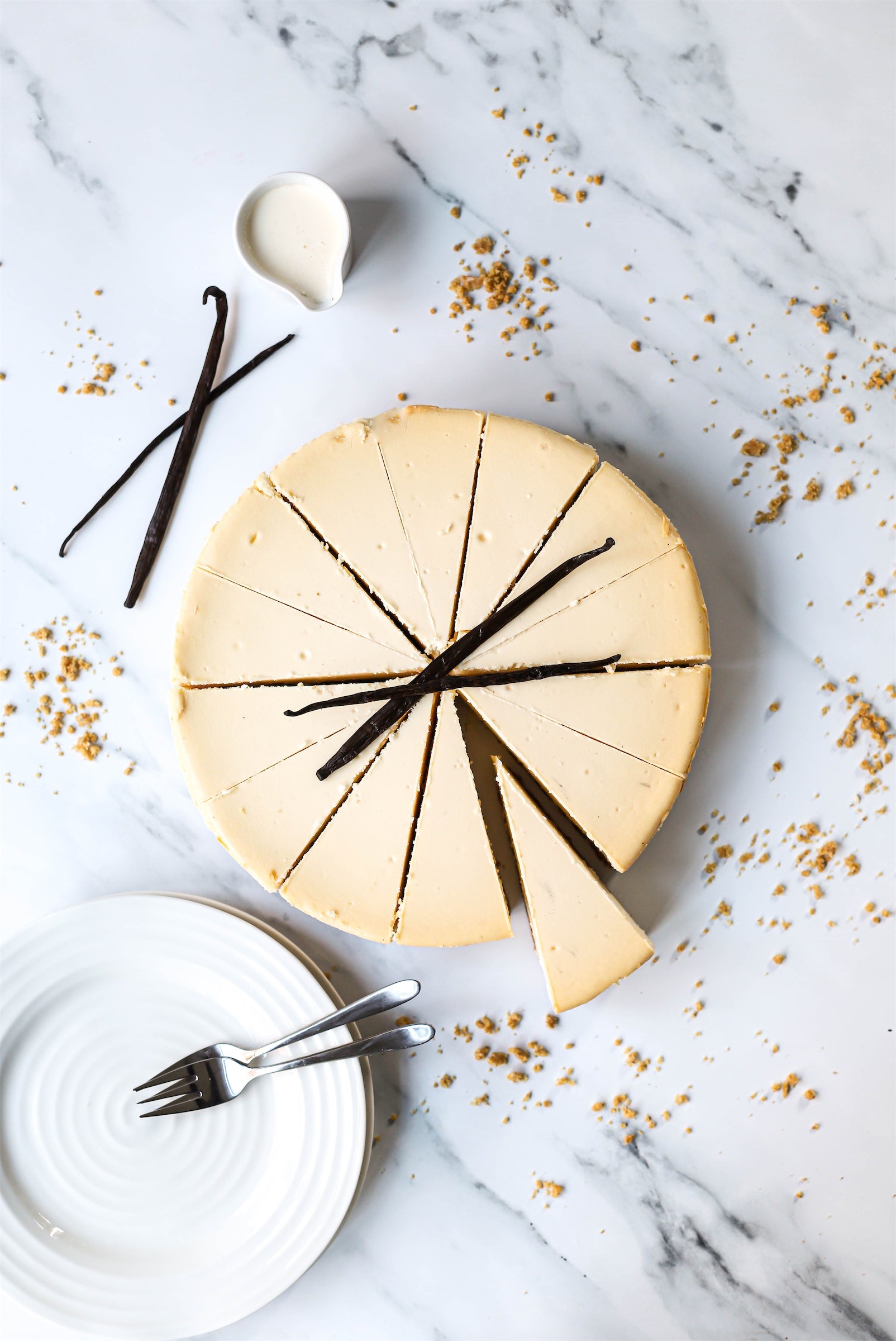 NY Baked Vanilla Cheesecake – English Cheesecake Company